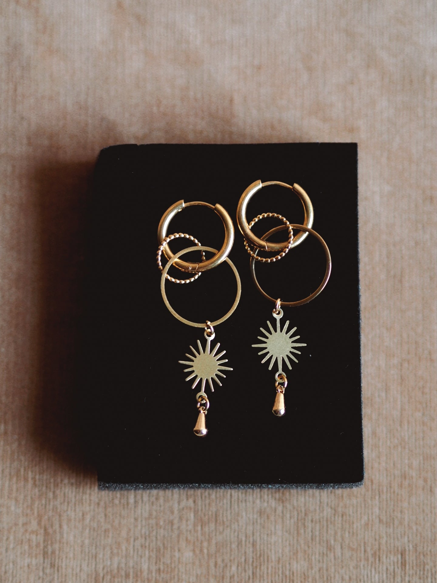 Atlas Signature Star Hoops Earrings – Atlas of Dreams