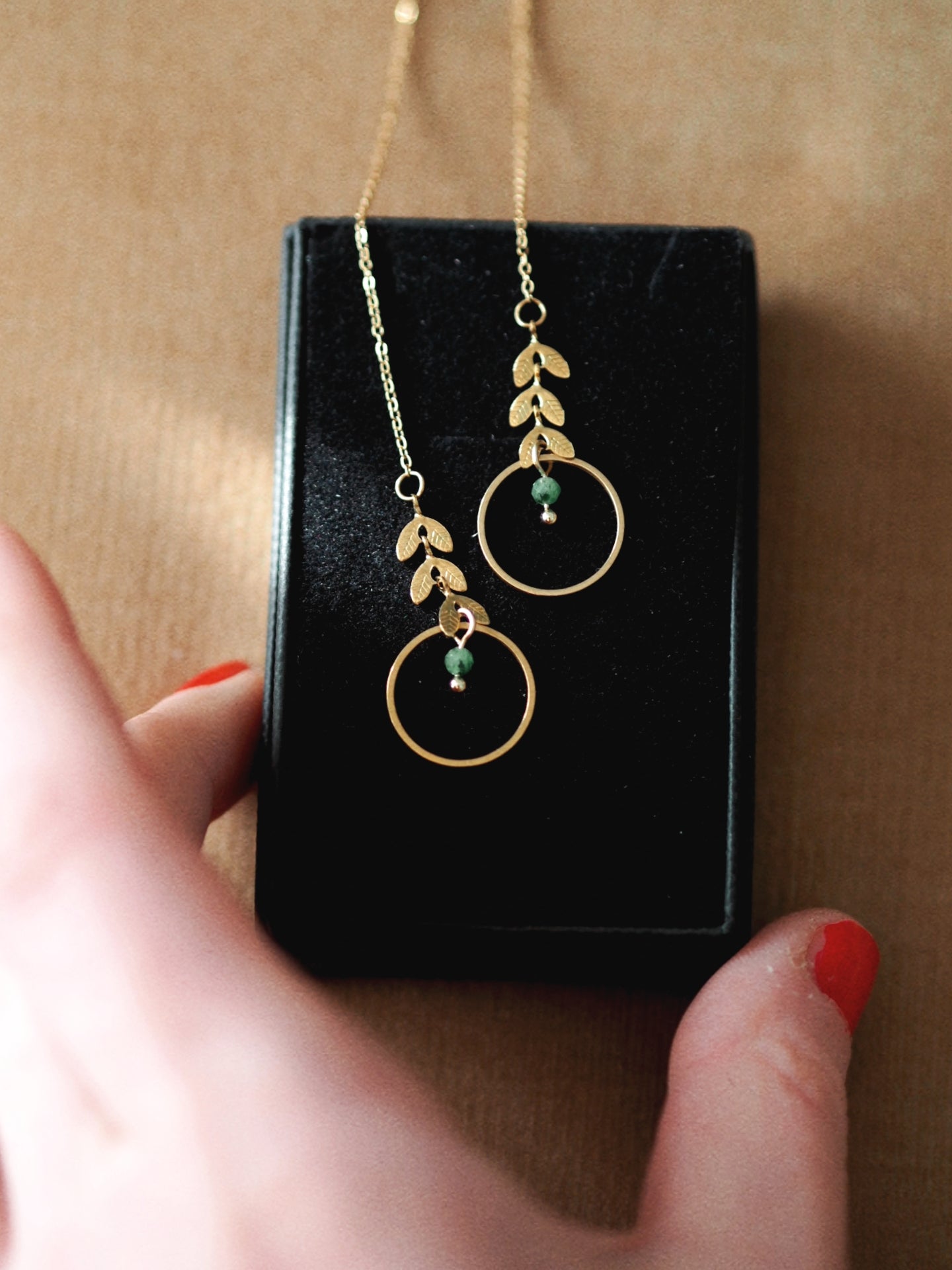 Andrea Atlas Signature Chain Earrings N°30 in Gold – Atlas of Dreams