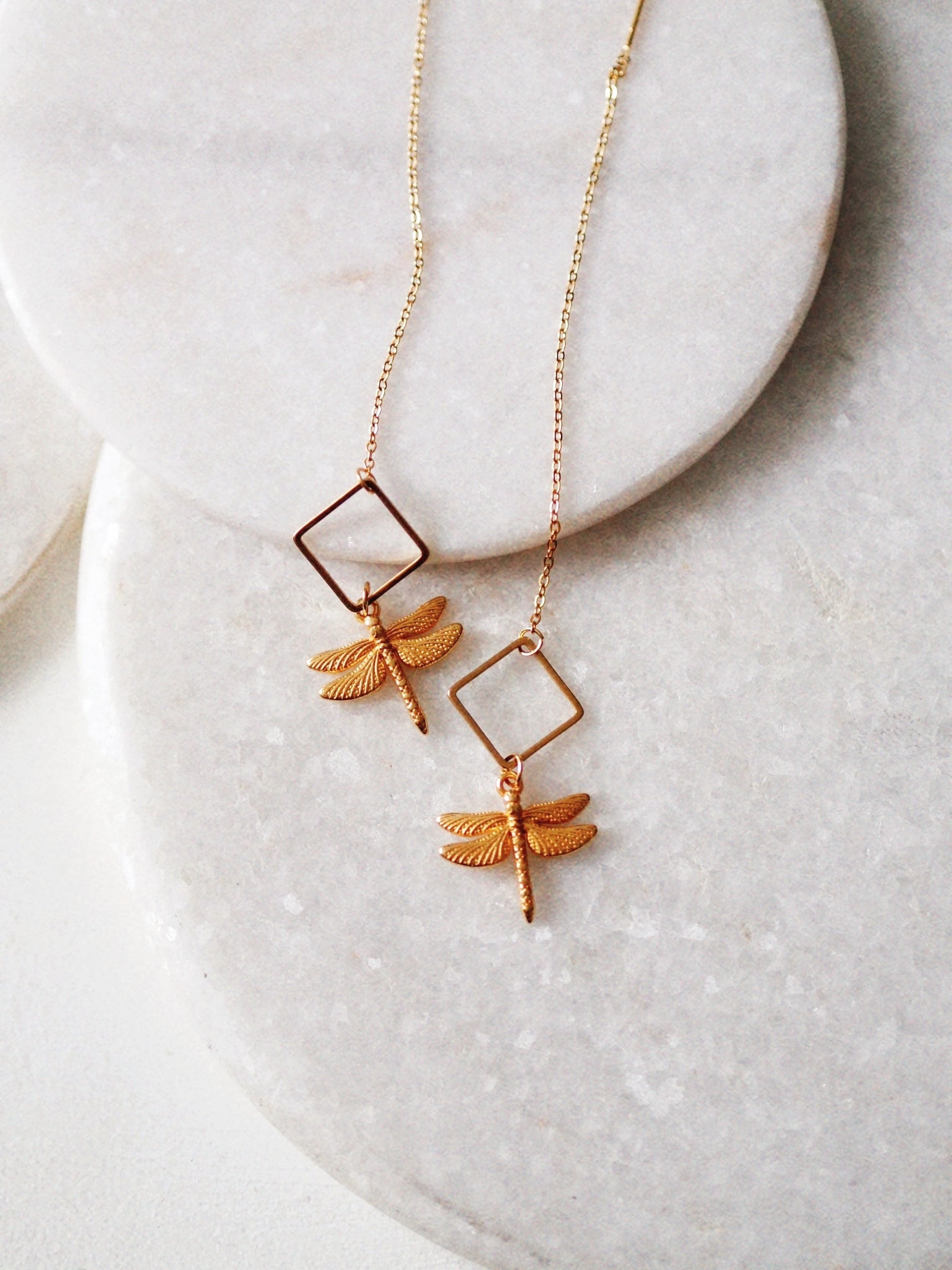 Andrea Atlas Signature Chain Earrings N°71 in Gold – Atlas of Dreams