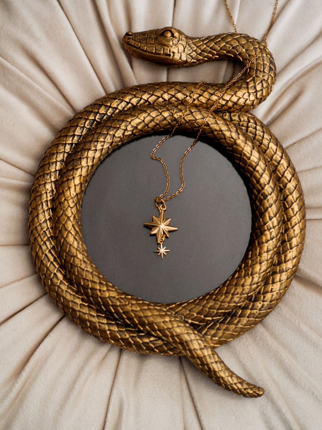 Seren Necklace in Gold / Limited Collection Sparkle – Atlas of Dreams