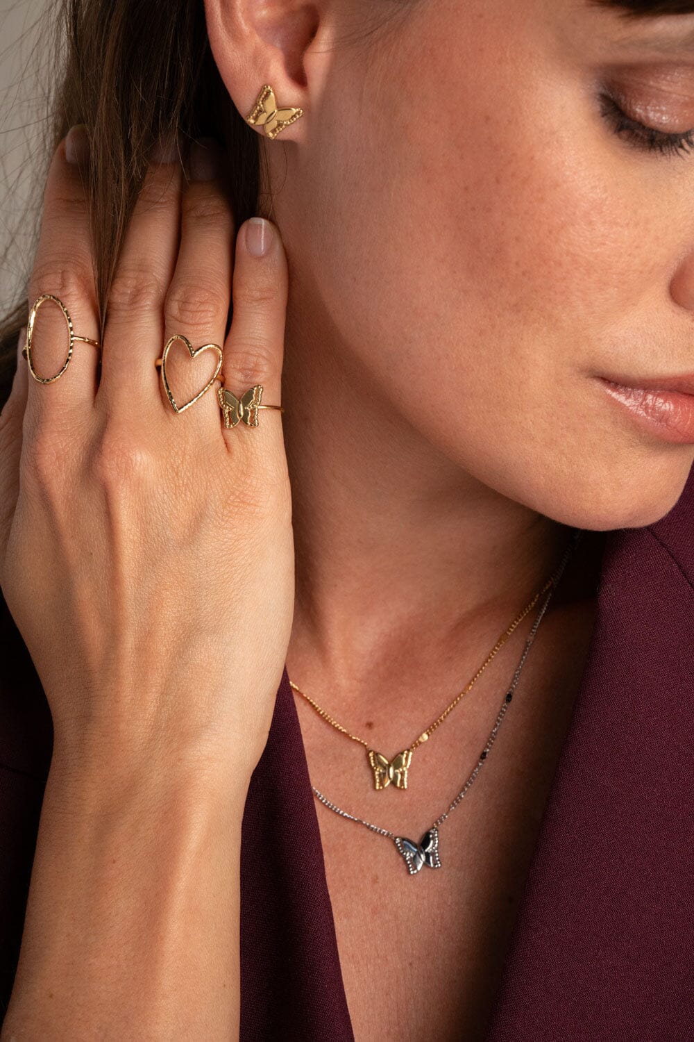 Beatrice Heart Ring Silver – Atlas of Dreams